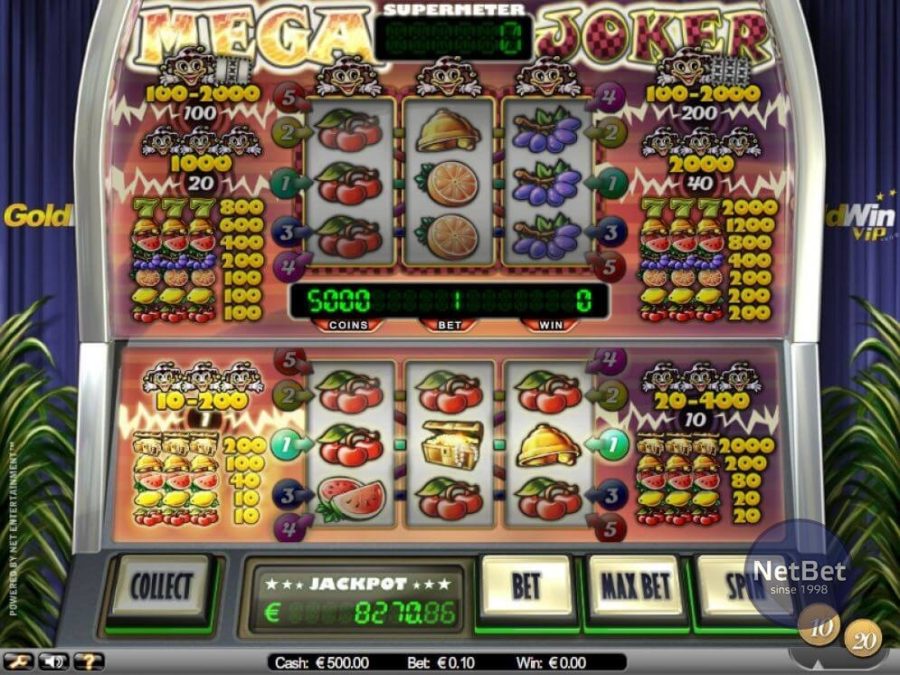 Mega Joker Slott by NetEnt Software | How to Win